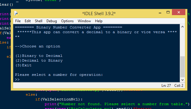 Simple Binary Number Convert App In Python Free Source Code Sourcecodester